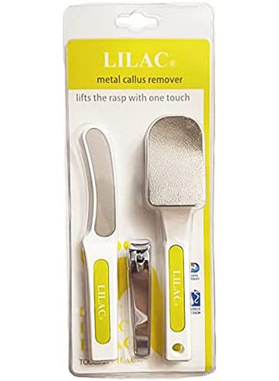 Metal Callus Remover Nail File, Nail Clipper And Foot File Set price in ...