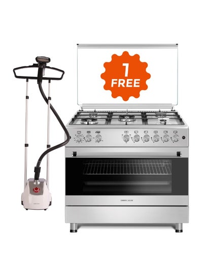 90x60cm Stylish Series Gas Cooker with 2 Big Eyes, 5 Burners, 2 Fans ...