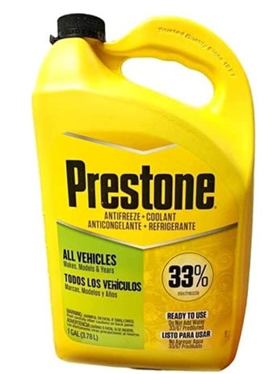 "Prestone Antifreeze Coolant - Universal Protection, 1 Gallon (3.78L ...