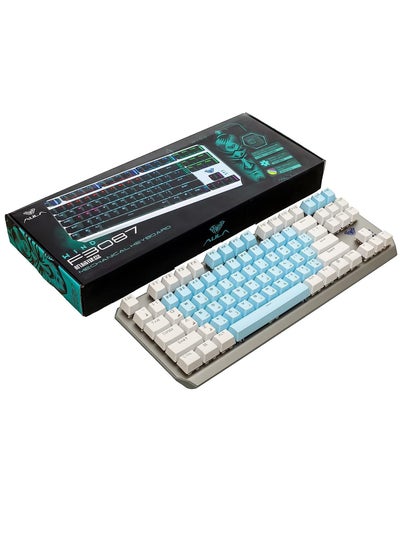 AULA F3087 Mechanical Gaming Keyboard with Backlit, ABS Keycaps, 87 ...