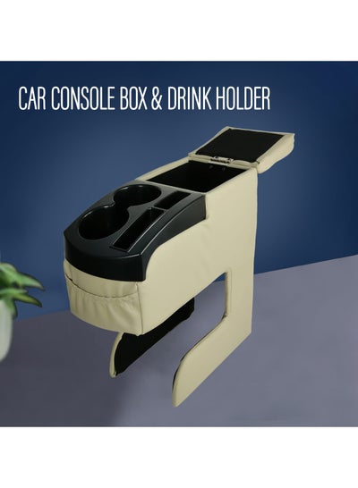 Car Drink Holder Armrest Multi Console Box Drink Holder Car Center ...