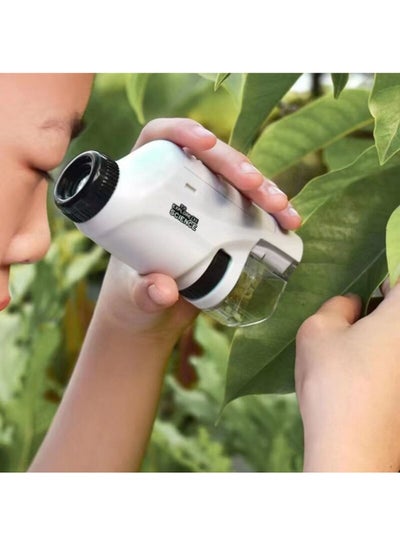 Mini Pocket Microscope Kit 60 To120x Portable Laboratory Microscope ...