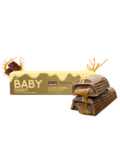 Baby Daddy Salted Caramel Milk Chocolate Bar 50g price in UAE | Noon ...