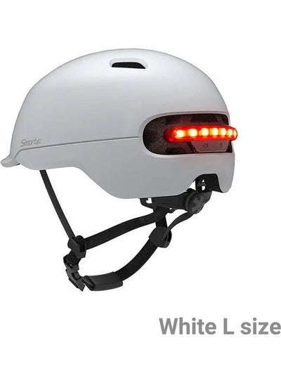 Smart4U Upgraded SH50 Smart Helmet Bike M/L Size White price in Saudi ...