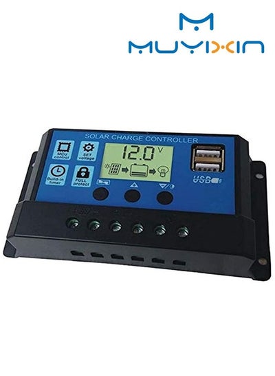 30 Amps Lamp Regulator Timer Solar Panels Battery Charge Controller for ...