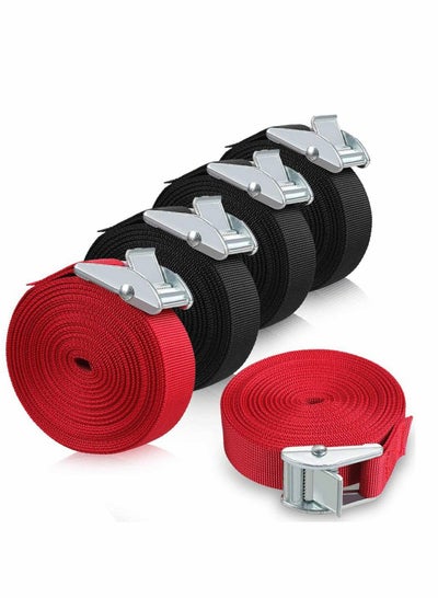 5 PcsLashing Straps Tie Down Straps Tension Belt Adjustable Cargo ...
