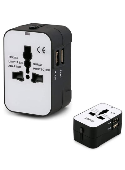سعر Travel Adapter Worldwide All in One Universal Power Plug Adapter ...