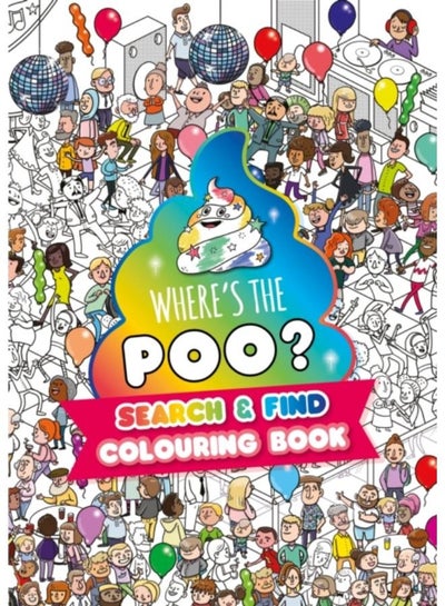 Where's the Poo? A search and find colouring book price in Saudi Arabia ...