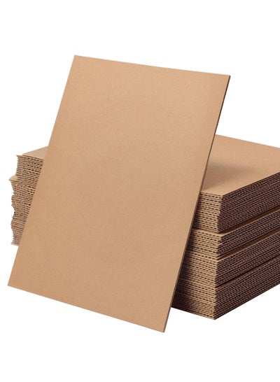 15 Pack Cardboard Sheets A4 Flat Corrugated Sheets 3PLY Brown Cardboard ...