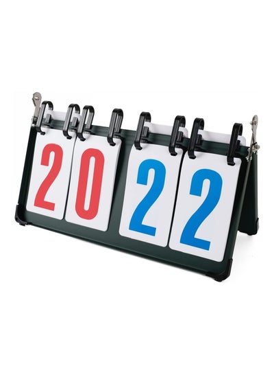 Arabest Scoreboard - 4 Digital Portable Table Top Scoreboard Flipper ...