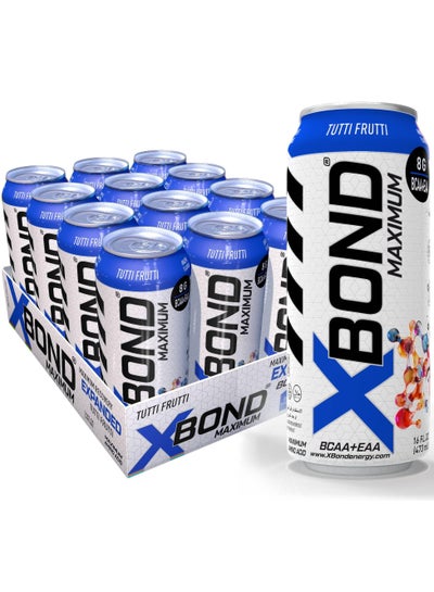 X-BOND Maximum Recovery Expanded - BCAA + EAA Electrolyte Drink - 16 fl ...