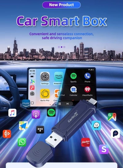 CarlinKit MINI SE Pro Wireless CarPlay Android Auto USB Dongle Smart ...