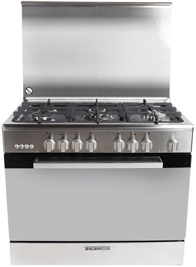 سعر Gas Cooker, Gas, 5 Burners, Silver- NE9612RIFSG فى مصر | نون مصر ...