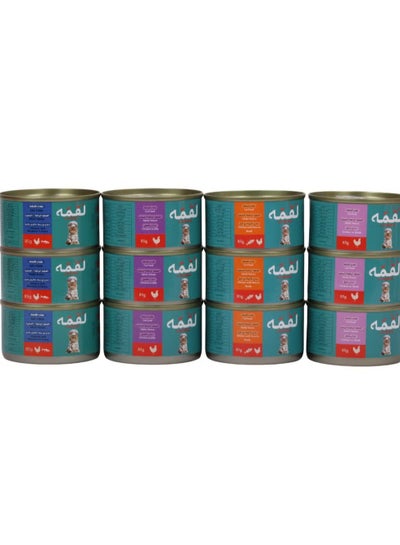 Cat Adult And Kitten Wet Food Chicken Variety Pack - 12 x 85g Cans of ...