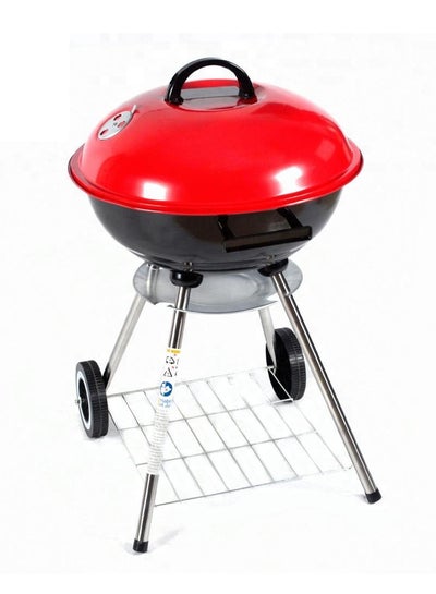 Portable Outdoor Barbecue Charcoal Grill With Air Control & Two Durable ...