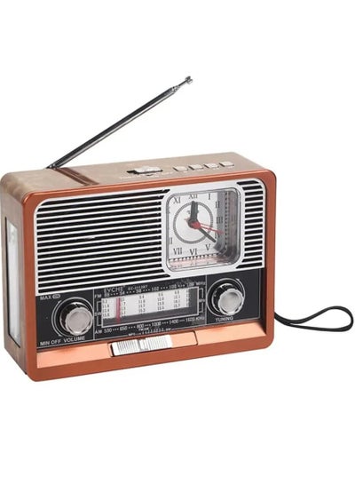 EC-2113BT Rechargeable Bluetooth Radio, supports 8 bands (1-6) and has ...