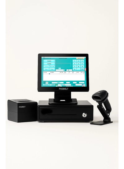 POSBOLT Retail POS System Combo With Software (Core i5, 4GB RAM, 128GB ...