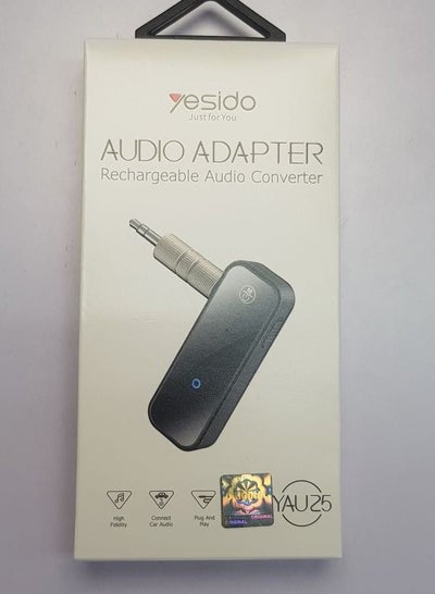 سعر YESIDO YAU25 2-in-1 Bluetooth 5.0 Transmitter Receiver Aux Adapter for Car Home Stereo ...