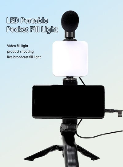 LED Photography Square Light Portable Fill Light 3 Levels of Brightness ...