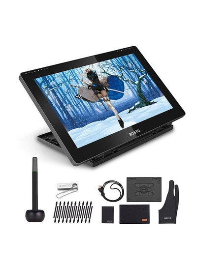 BT-16HD Portable 15.6 Inch H-IPS LCD Graphics Drawing Tablet Display 8192 Pressure Level Passive ...