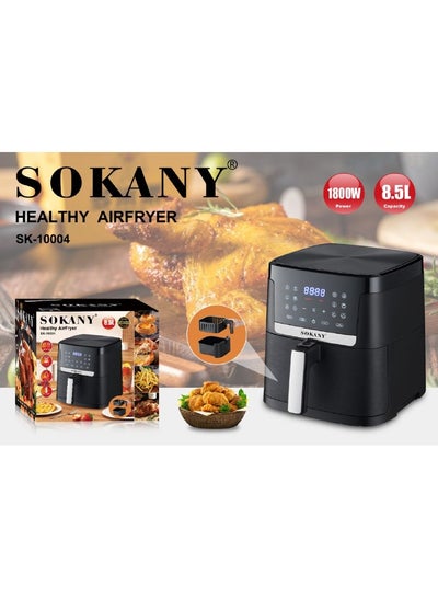 سعر Sokany Digital Air Fryer, 8.5 Liters, 1800 Watt, SK-10004 Digital فى مصر | نون مصر | كان بكام