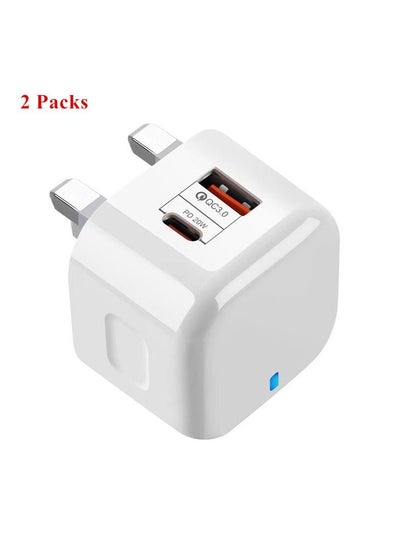 20W USB Type C Fast Charger for iphone13 PD Dual Port Power Delivery 3. ...
