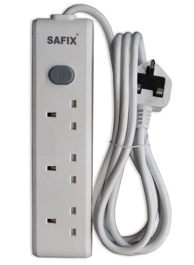 سعر 3 Yard Power Extension Cord Multi plug With 3 Power Sockets And On ...