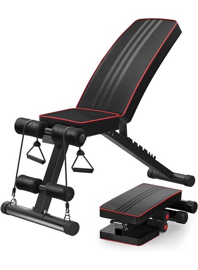 Adjustable Weight Bench, Utility Weight Benches for Full Body Workout ...