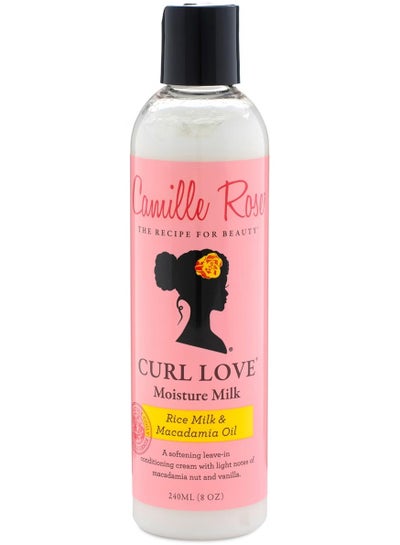 Curl Love Moisture Milk 8oz Hydrating Leave-In for Soft & Defined Curls ...