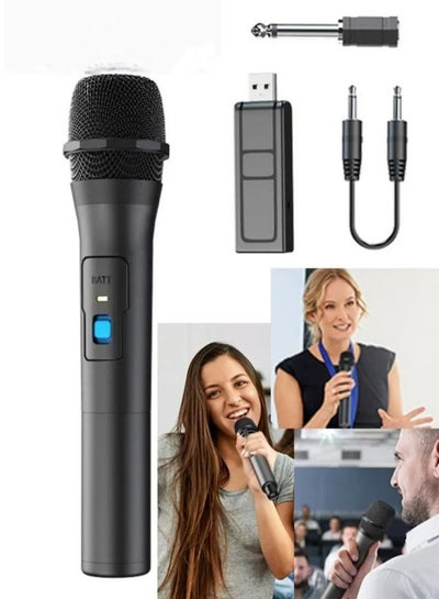Wireless Microphone, Universal Handheld Karaoke Mic Speaker, Over 110 ...