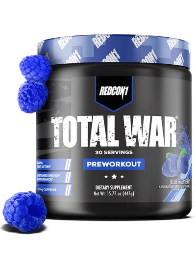 Total War Pre Workout, Blue Raspberry, 30 Servings price in Saudi ...