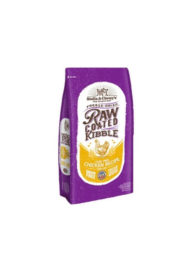 Stella & Chewys Cat-Raw Coated Kibble Chicken 10lb, raw coated kibble ...