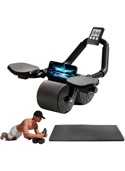 Abdomen Roller with Timer Abdominal Muscles Fitness Wheel Training ...