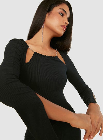 سعر Black Collar Detailed Dress فى مصر | نون مصر | كان بكام