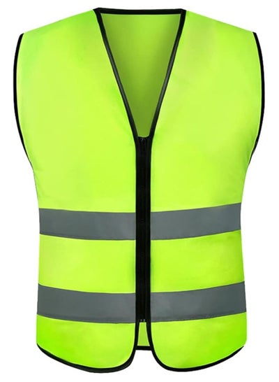 Reflective Safety Vest High Visibility Breathable Warning Jacket Bright ...