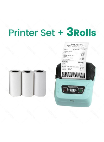 Smart Mini Portable Bluetooth Receipt Printer 58mm 2 inch Wireless ...