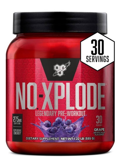 BSN N.O. -Xplode Legendary Pre-Workout Grape Flavor 30 Servings price ...