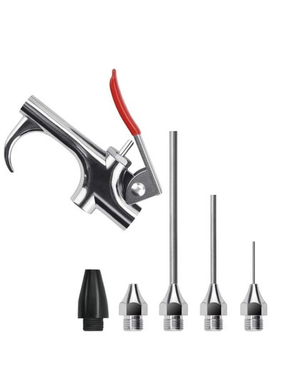 Compressor Air Gun, High Volume Air Blow Gun with Powerful Flow Nozzle ...