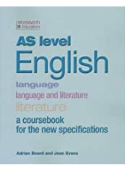 As Level English - Language, Language and Literature, Literature: A ...