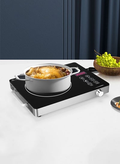 Portable Infrared Cooker 2200W Electric Burner with Timer Knob Control ...