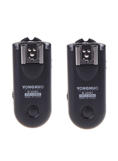سعر Yongnuo RF-603N II Wireless Remote Flash Trigger N1 for Nikon D800 D700 D300 D200 D3 فى ...