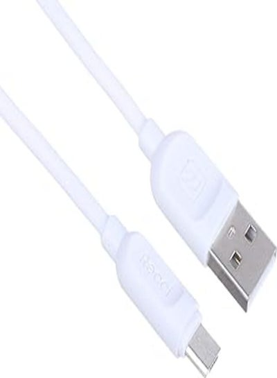 سعر Recci RCM-P100 Micro Cable, 100 cm - White فى مصر | نون مصر | كان بكام