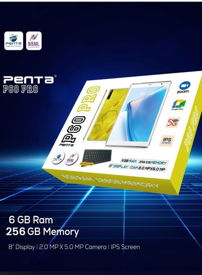 Penta 5G Wi-Fi tab P60 pro with keyboard 6gb RAM 256gb memory price in ...