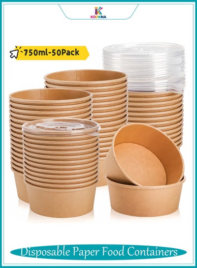 Disposable Kraft Paper Food Containers for Superior Spill-Proof ...