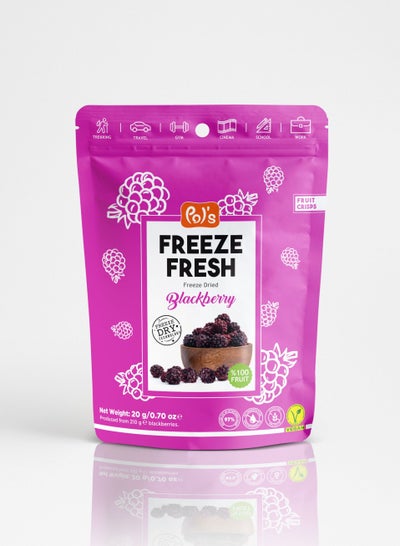 Pol's Freeze Fresh- Dried Blackberry 20g price in UAE | Noon UAE | kanbkam