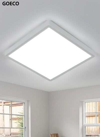 LED Ceiling Light Modern Ultra Slim Ceiling Light Square 30cm ...