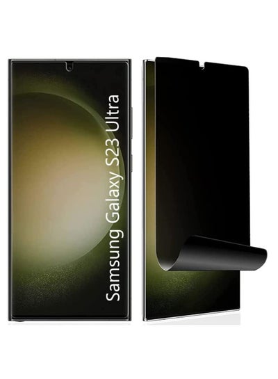 Samsung Galaxy S23 Ultra Privacy Screen Protector,Ceramic Matte Soft ...