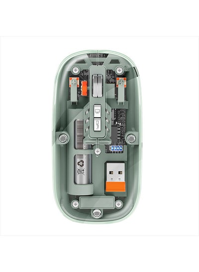 سعر Transparent Mouse Rechargeable Wireless Mouse High-end PixArt 3065 ...