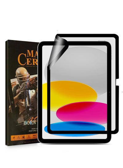 سعر 9D Matte Ceramic Film Screen Protector For Apple iPad 10th ...
