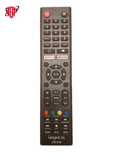 IMPEX , IKON , Smart TV LCD LED Remote With Upgraded Infrared & Smart ...
